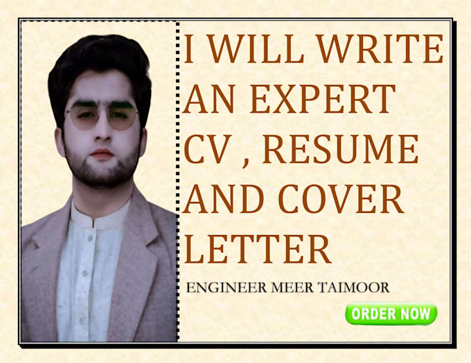 Write an expert cv, resume, cover letter by Meertaimoor11 | Fiverr Write an expert cv, resume, cover letter by Meertaimoor11 | Fiverr
