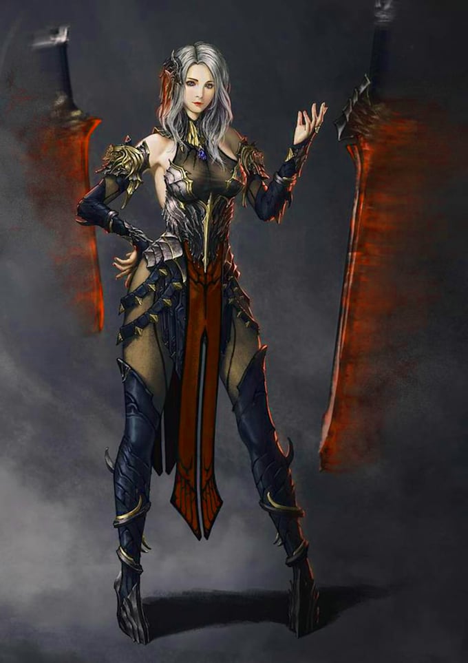 Create high quality character or concept art by Ouppeolene55 | Fiverr