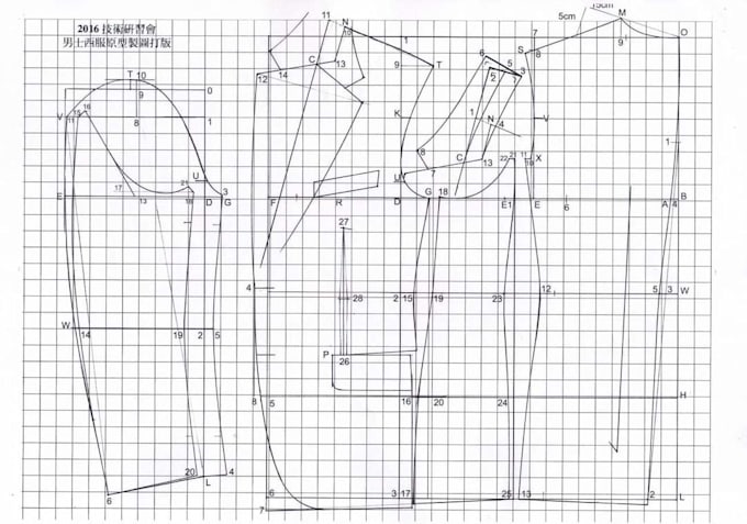 Do pattern making pattern grading and marker by Khan1afridi | Fiverr