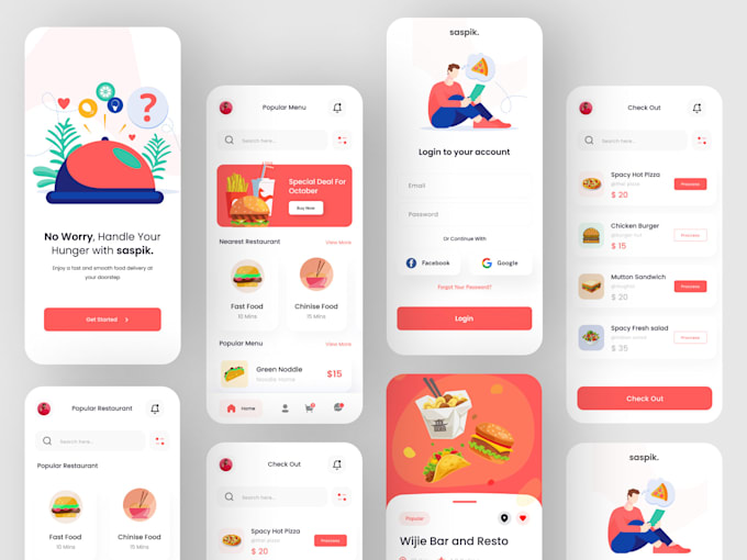 Develop custom food delivery app restaurant app for android and ios by ... Develop custom food delivery app restaurant app for android and ios by ...