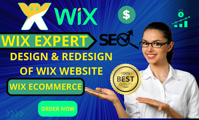 Redesign and design responsive wix website,squarespace and shopify website by Lusia_jane | Fiverr
