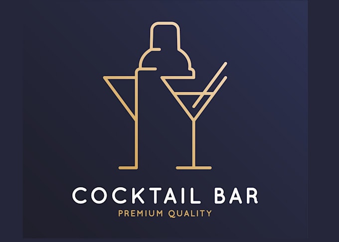 Do good looking creative bar logo with source file by Leland_garner ...