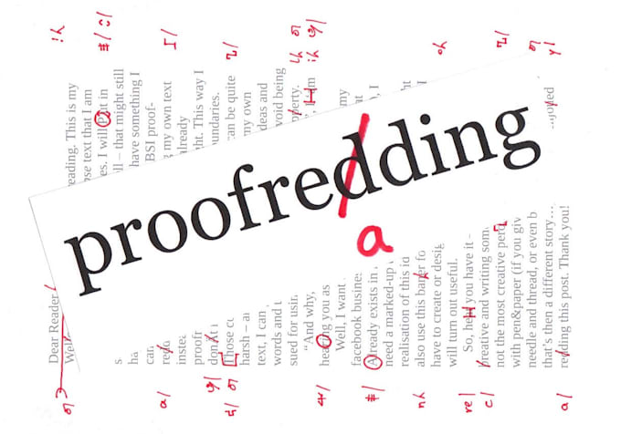 Proofread and proofedit your text in english and german by ...