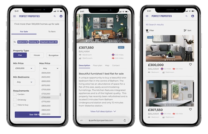 Create mobile, tablet and desktop apps and websites ux ui by Anthony ...