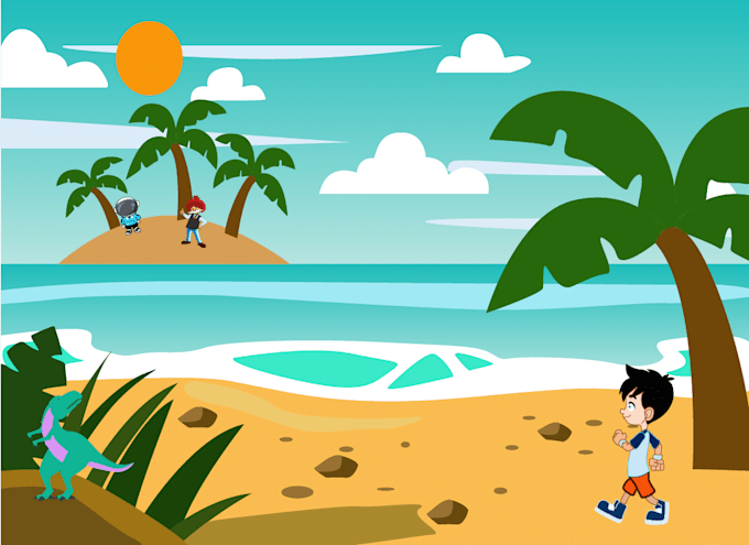 Draw children book illustrations for kids book covers by Jubaer_apon ...