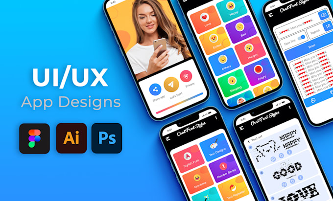 Design professional ui ux mobile app design in figma xd psd by Aamiraliansari | Fiverr