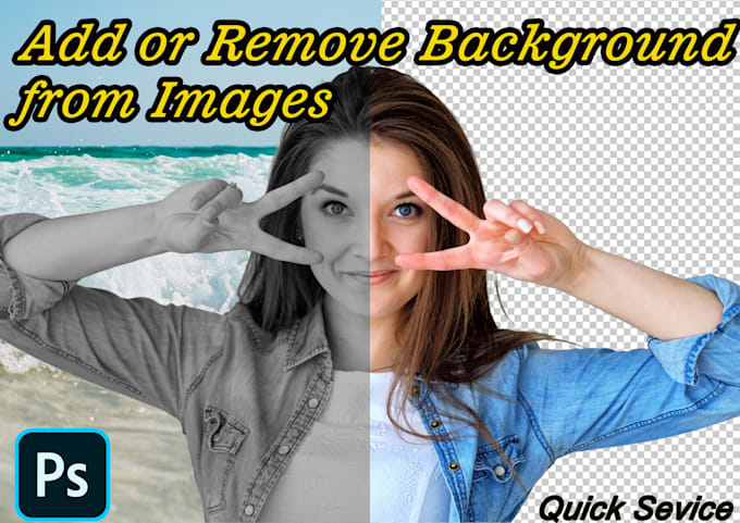 Add or remove background from images professionally by Hh_creations ...