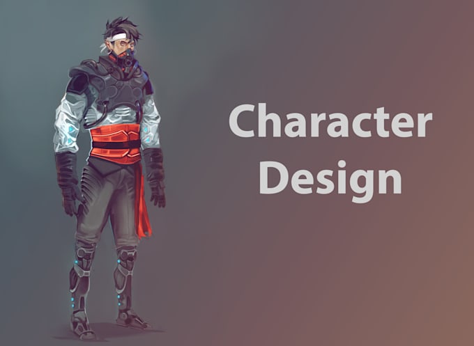Create 2d character design for you by Marsinara | Fiverr