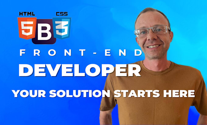 Fix Html Css Bootstrap And Responsive Design Issues Or Bugs By Sebastiande Fiverr