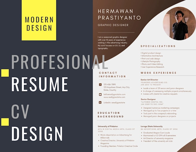 Revamp or build your resume, cv and cover letter by Umar_shahid01 | Fiverr