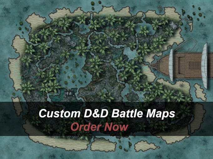 Create a custom dnd or battle map by Gatorcrunchy | Fiverr