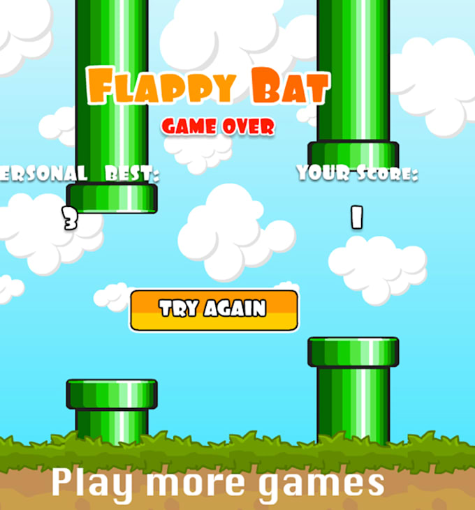 Create flash game like flappy bird by Theyns | Fiverr