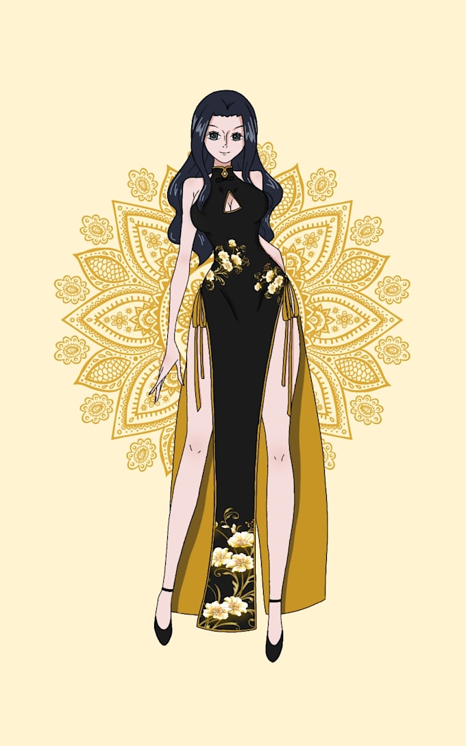 Draw digital anime of nico robin by Kawaiisama24 | Fiverr