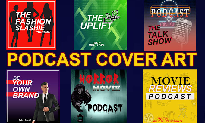 Design a modern and unique podcast cover art by Rimshakhan514 | Fiverr