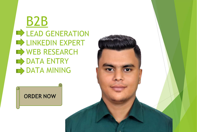 Do b2b lead generation linkedin and email list and web research by Rleadgeneration | Fiverr