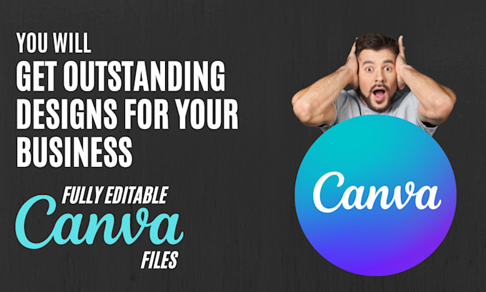 Create any design using canva by Zaidsarohi | Fiverr