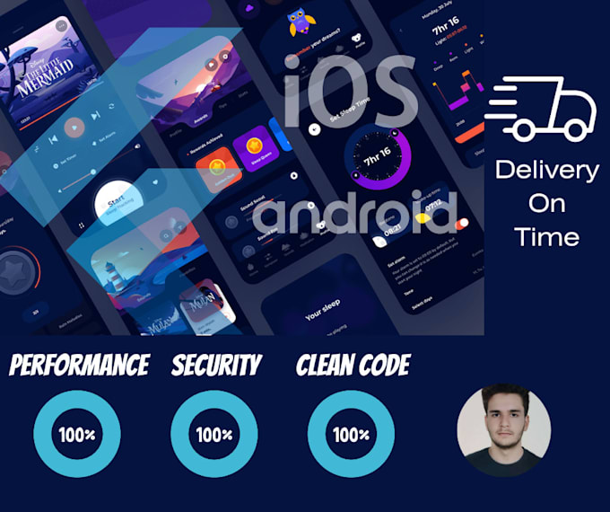 Build your mobile app with flutter by Salem_had | Fiverr