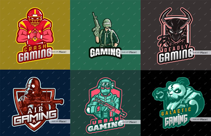 Do a professionnel logo for your gaming channel by Leashmen | Fiverr