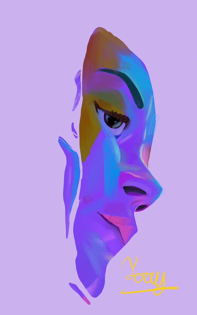 Make high quality 2d hand drawn paintings and profile pics by Terryfi ...