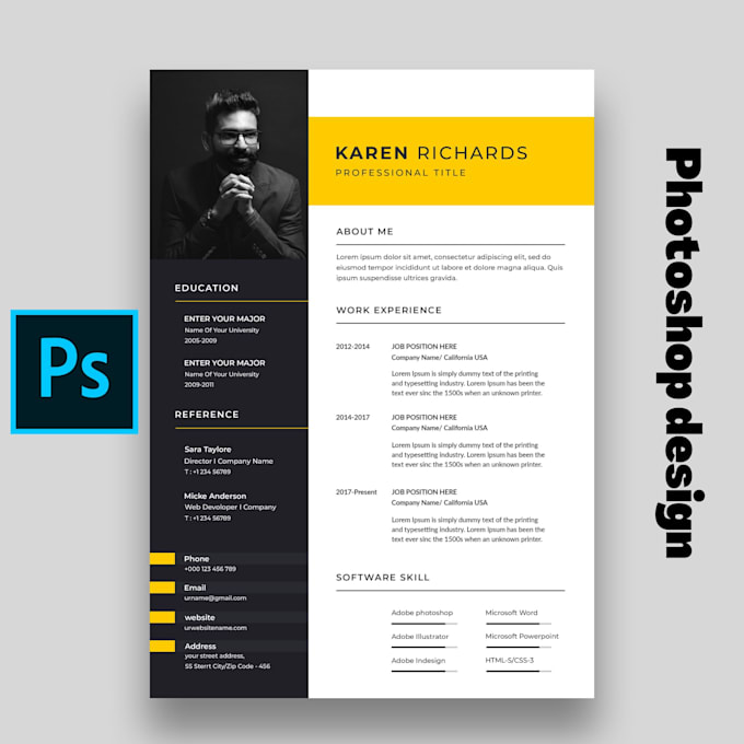 Make professional resume design by Nirant_7 | Fiverr