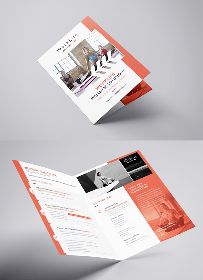 Make corporate, product, business brochure, booklet in 1 day by ...