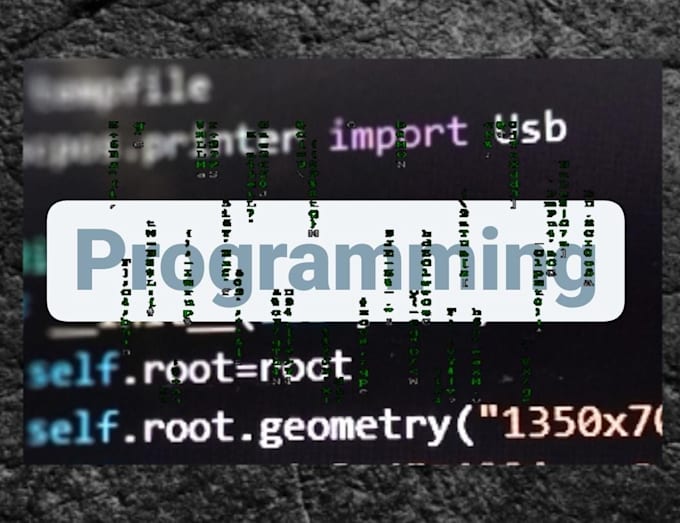 Do Python Programming Tasks And Coding Algorithms With Gui By Andewcode Fiverr