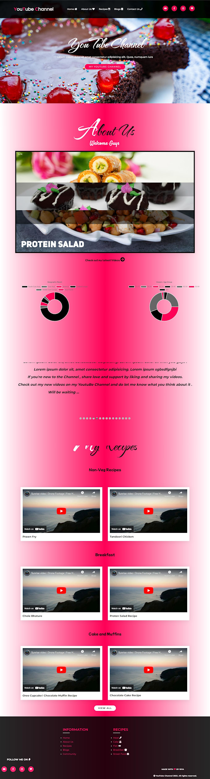 Build websites for you using html,css and javascript by Riyaroy802 | Fiverr