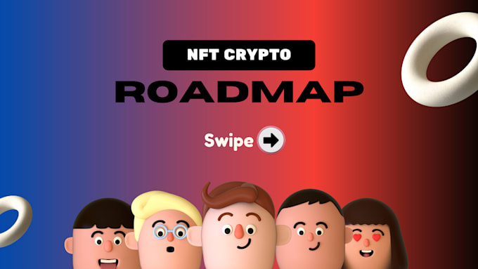 Design crypto nft blockchain roadmap by Noursaoufi | Fiverr