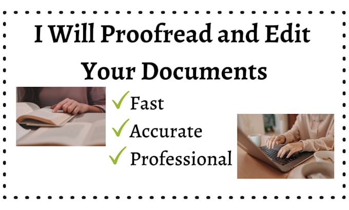 Proofread and edit documents by V_a_zebbla | Fiverr