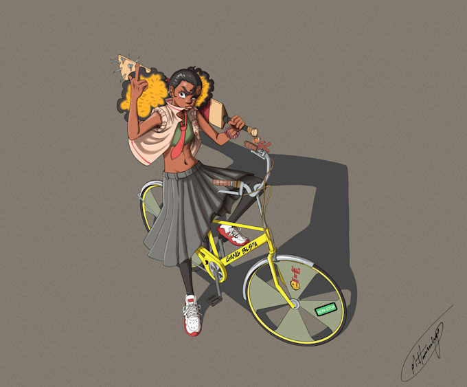 Illustrate characters for your comics or animation project by Weeble21 ...