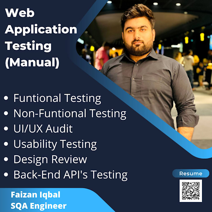 Do Qa Testing On Web Apps And Software Quality Assurance Of Your Application By Faiziawan Fiverr