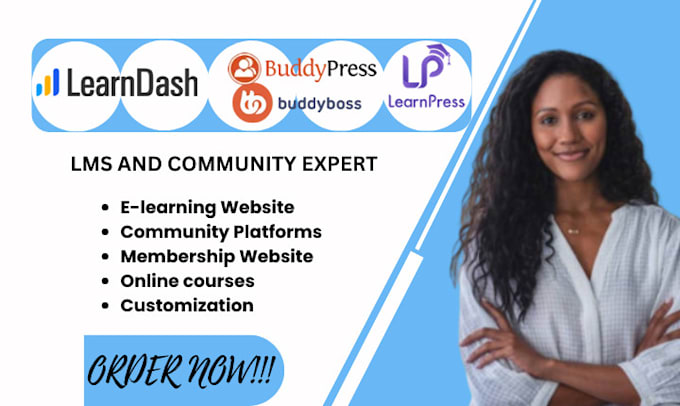 Build buddypress buddyboss, learnpress, learndash online course website lms by Kimky_ville | Fiverr