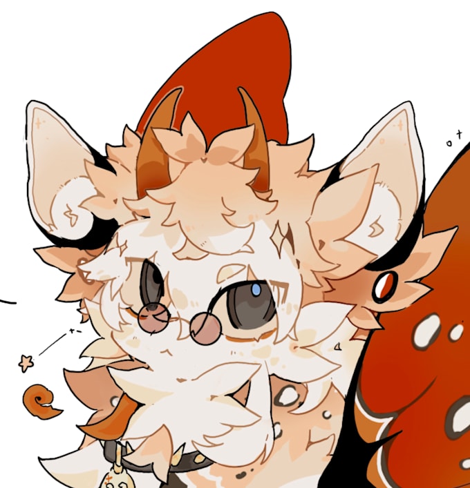 Draw Your Oc Or A Characters Headshot For You By Dumbccatkaii Fiverr