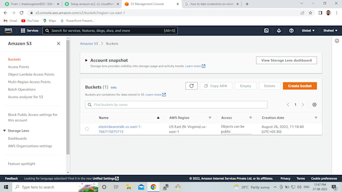 Do amazon s3, versioning ,replication by Shadowgamer820 | Fiverr