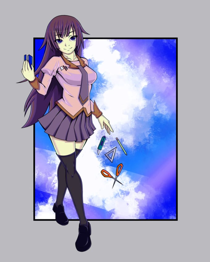 Draw anime character design sheet by Goorage | Fiverr Draw anime character design sheet by Goorage | Fiverr