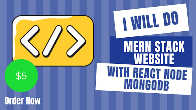 Do mern stack website with react node mongodb express by Daniel ...