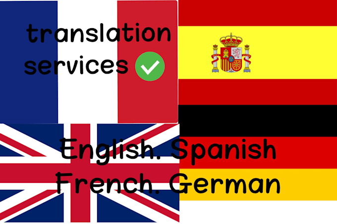 Anually translate english to french , german and spanish by Sisibella ...