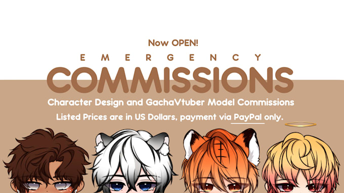 Do gacha art model and gacha vtuber model psd by Harryaiden_27 | Fiverr