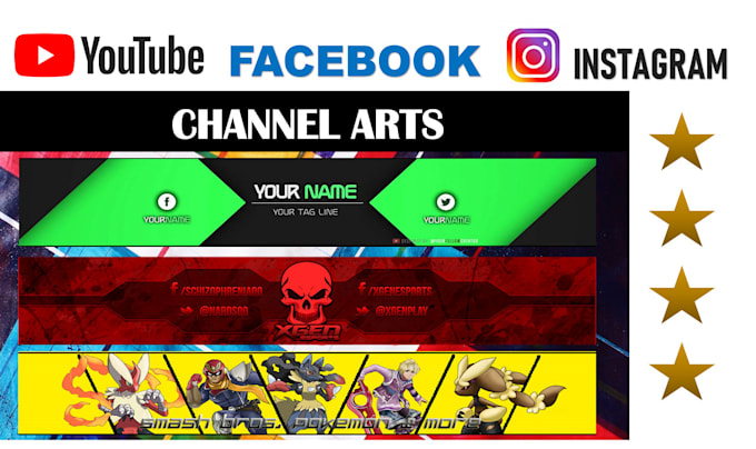 Design good youtube channel arts or logo by Senulajayalath | Fiverr