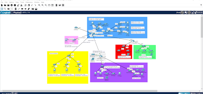 Make you a network design or cisco packet tracer by Jaluadhi__ | Fiverr