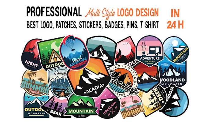 Design best patch and badges by Nadjme | Fiverr