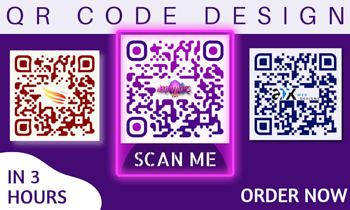 Create qr code design, qr code generator by Iam_pratik | Fiverr