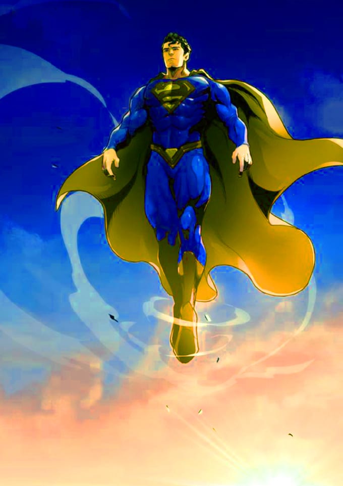 Draw an amazing superhero character by Adelheidplessi | Fiverr