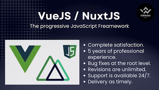 Build Vuejs Nuxtjs Full Stack Applications By Sarmedr Fiverr 4421