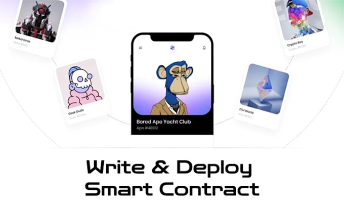 Create and deploy a smart contract for your nft collection by Hisukamed10 | Fiverr