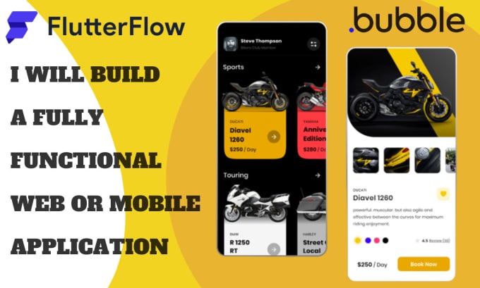 Build your flutterflow bubble capsio app for ios and android by Ellis ...