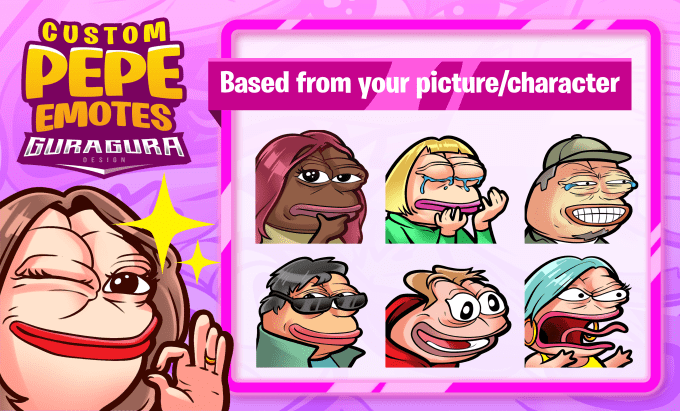 how to draw happy pepe