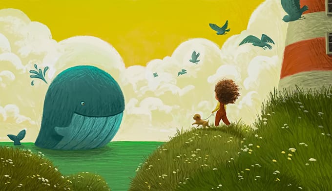 Children story book illustration by Douglasbyrnes11 | Fiverr