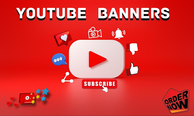 Create awesome, outstanding youtube banner or header by Mrnooomi | Fiverr