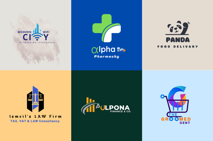 Do modern minimalist business logo design by Imauporna | Fiverr